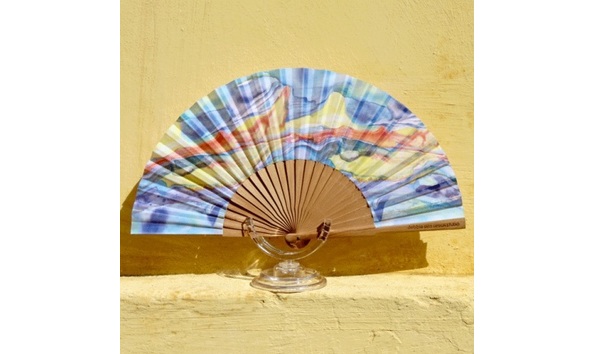 12 Fabulous Hand Painted Fans
