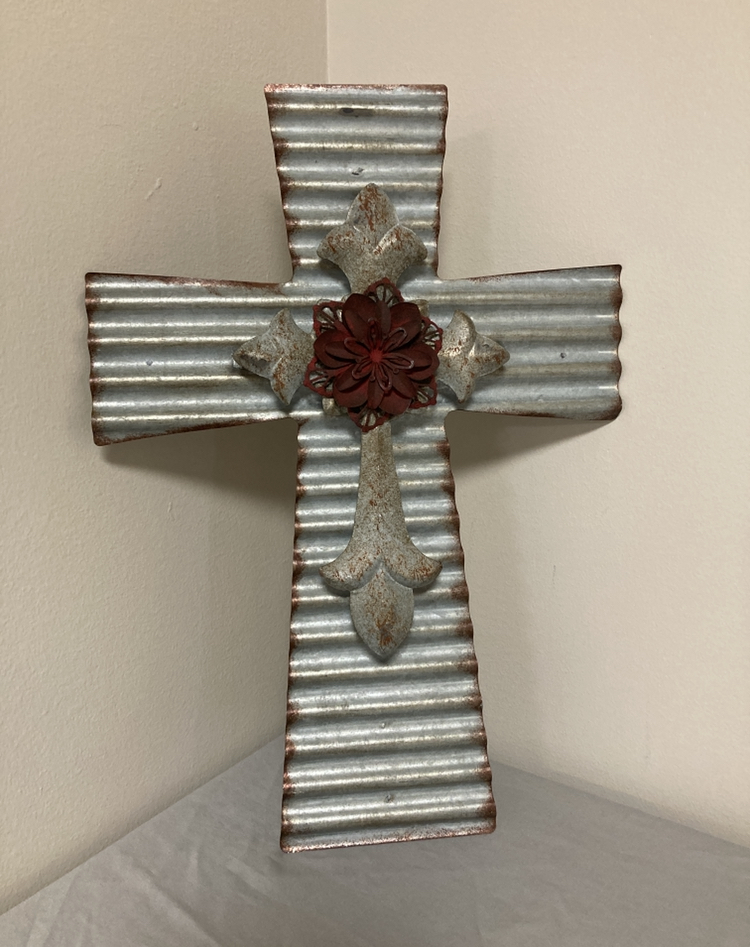 Rustic Metal Cross