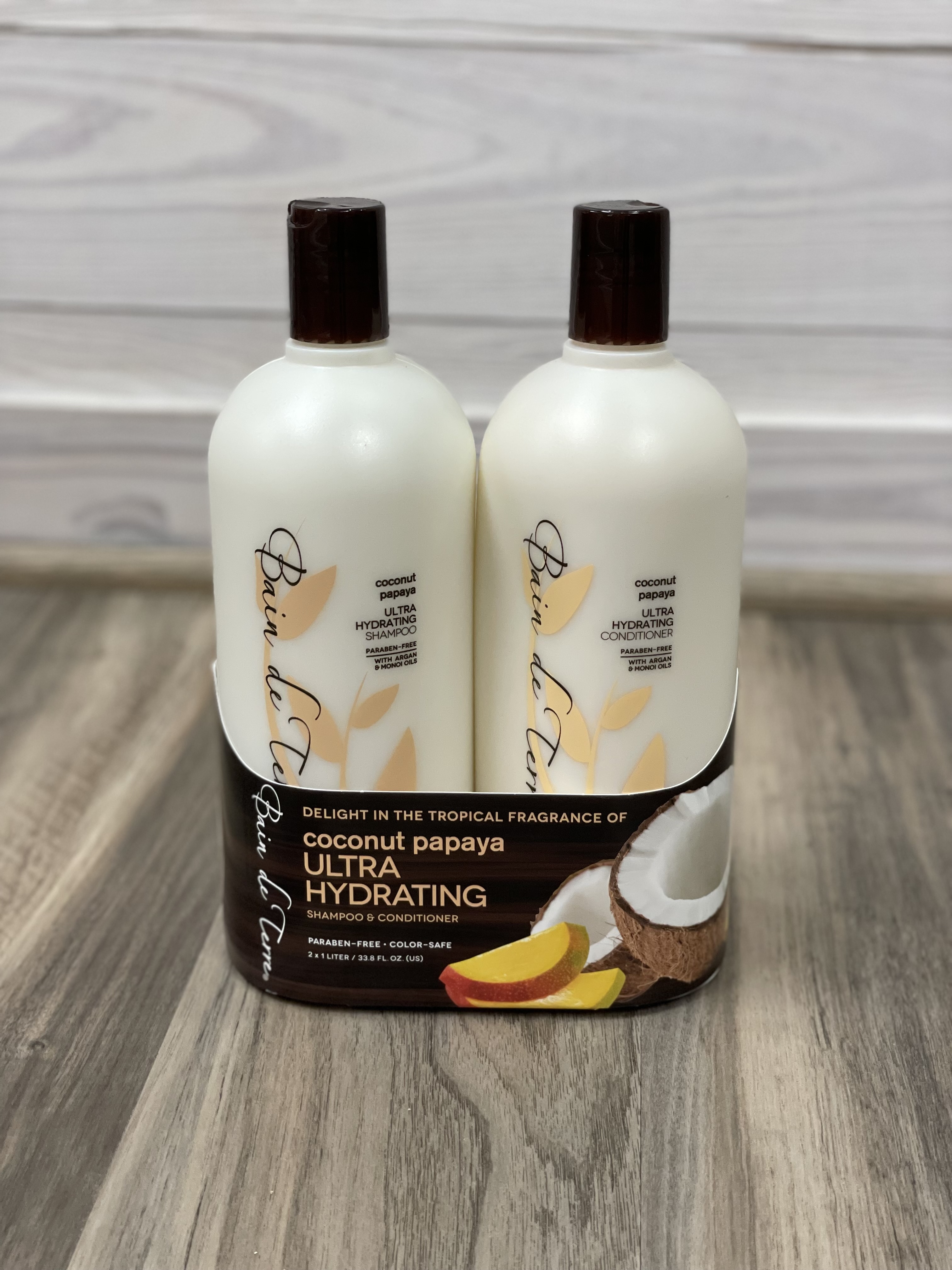 Bain de Terre Coconut Papaya Shampoo & Conditioner