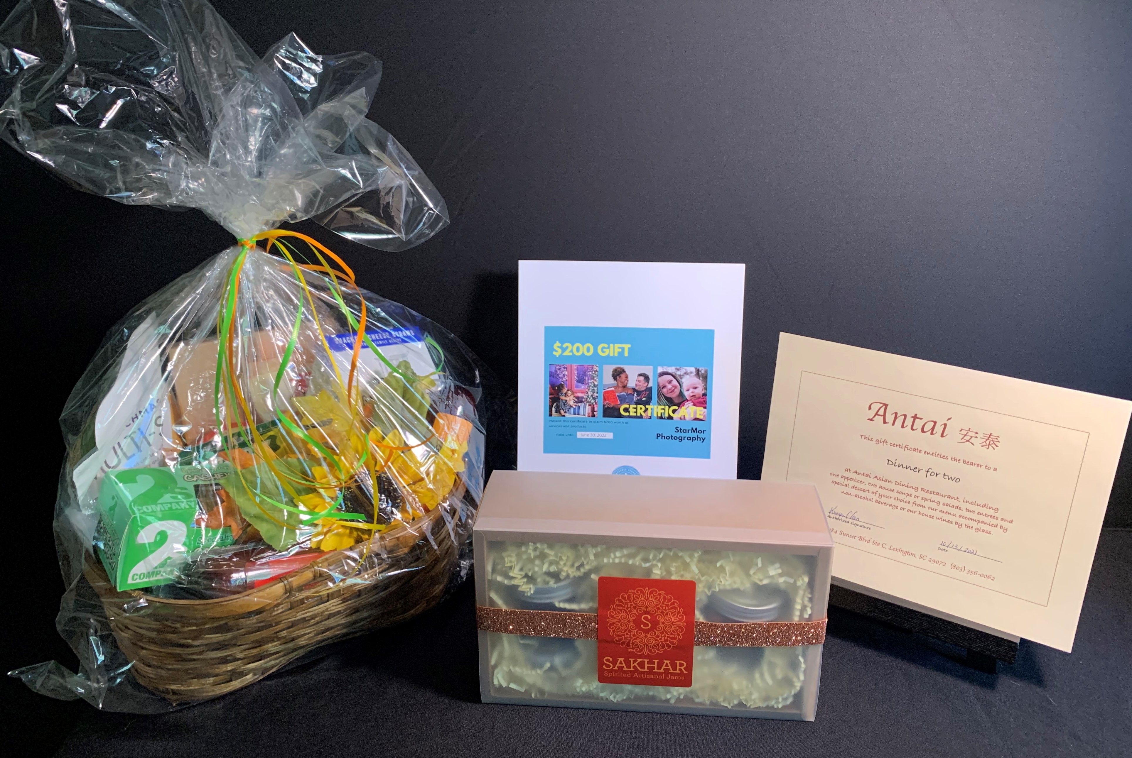 Dine in / Dine out - Antai Asian Gourmet, Lowe’s, StarMor Photography - Renee Frisbie, Sakhar Jams