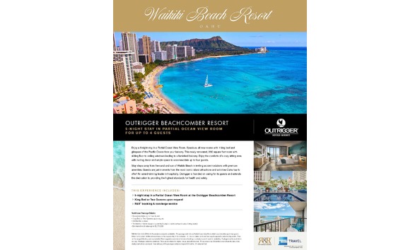 ALOHA! Outrigger (Waikiki Beachcomber Resort)