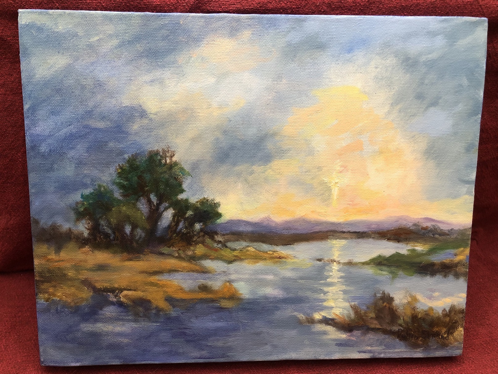 “Wetlands Sunrise” by Robin Strand