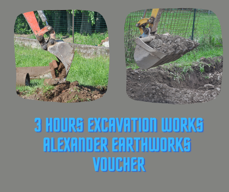 3 Hours of Excavation Works - Alexander Earthworks