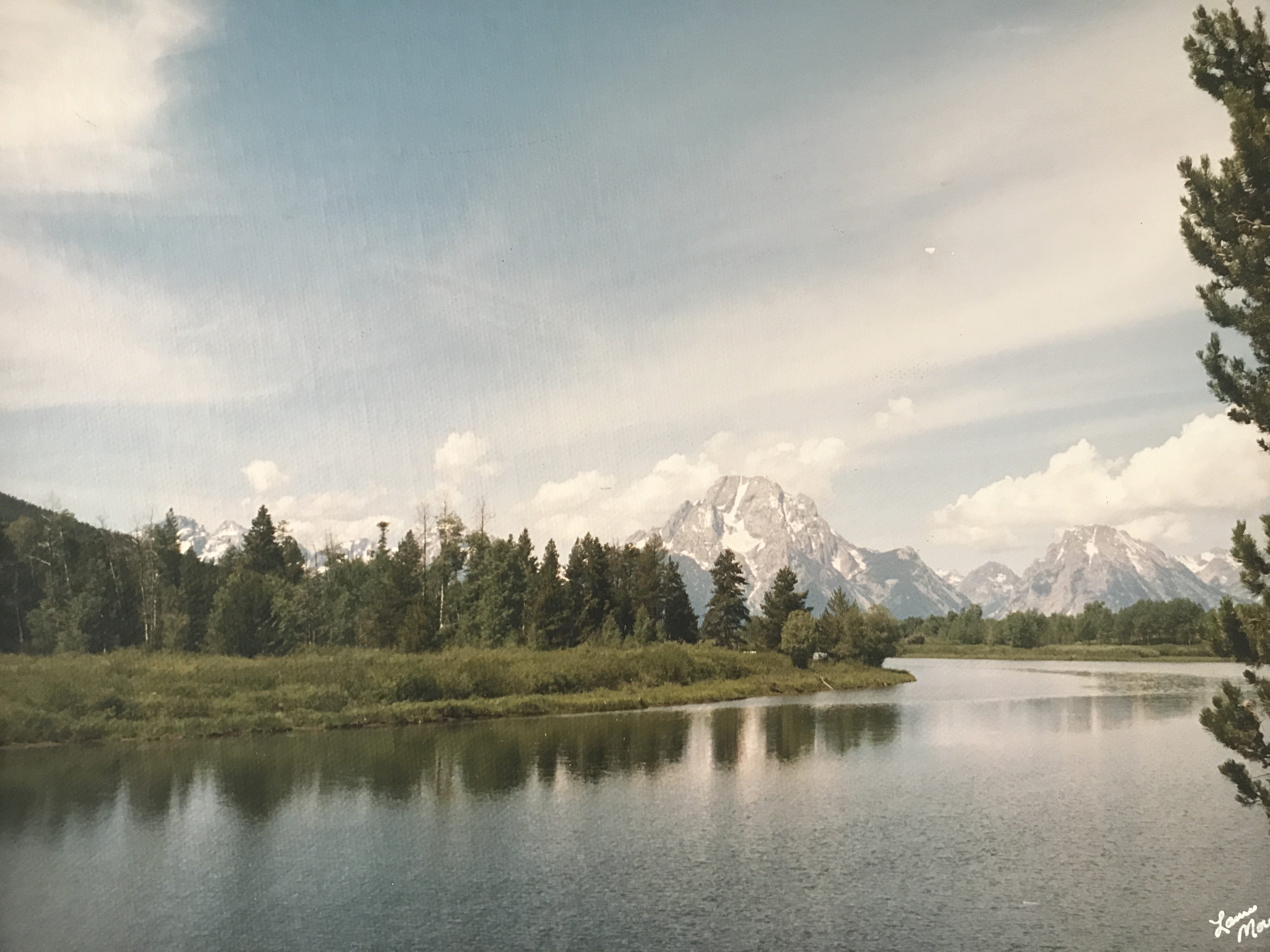 “Grand Teton Reflections” by Laura Moul