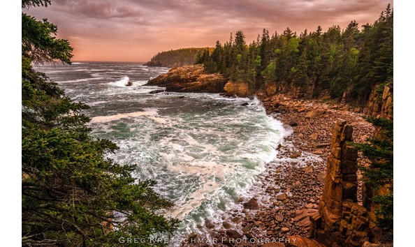 ACADIA NATIONAL PARK- MONUMENT COVE, GALLERY WRAP