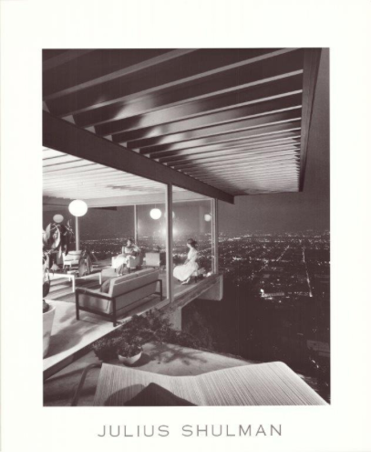 Rare Julius Shulman Poster of "Case Study House #22 Two Girls" 1960 ...