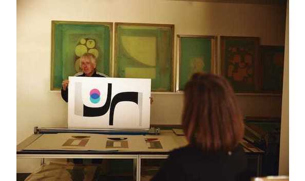 "shape of things_1" 1/1 32" x 24" Screen Print by Artist, Gary Wexler ...