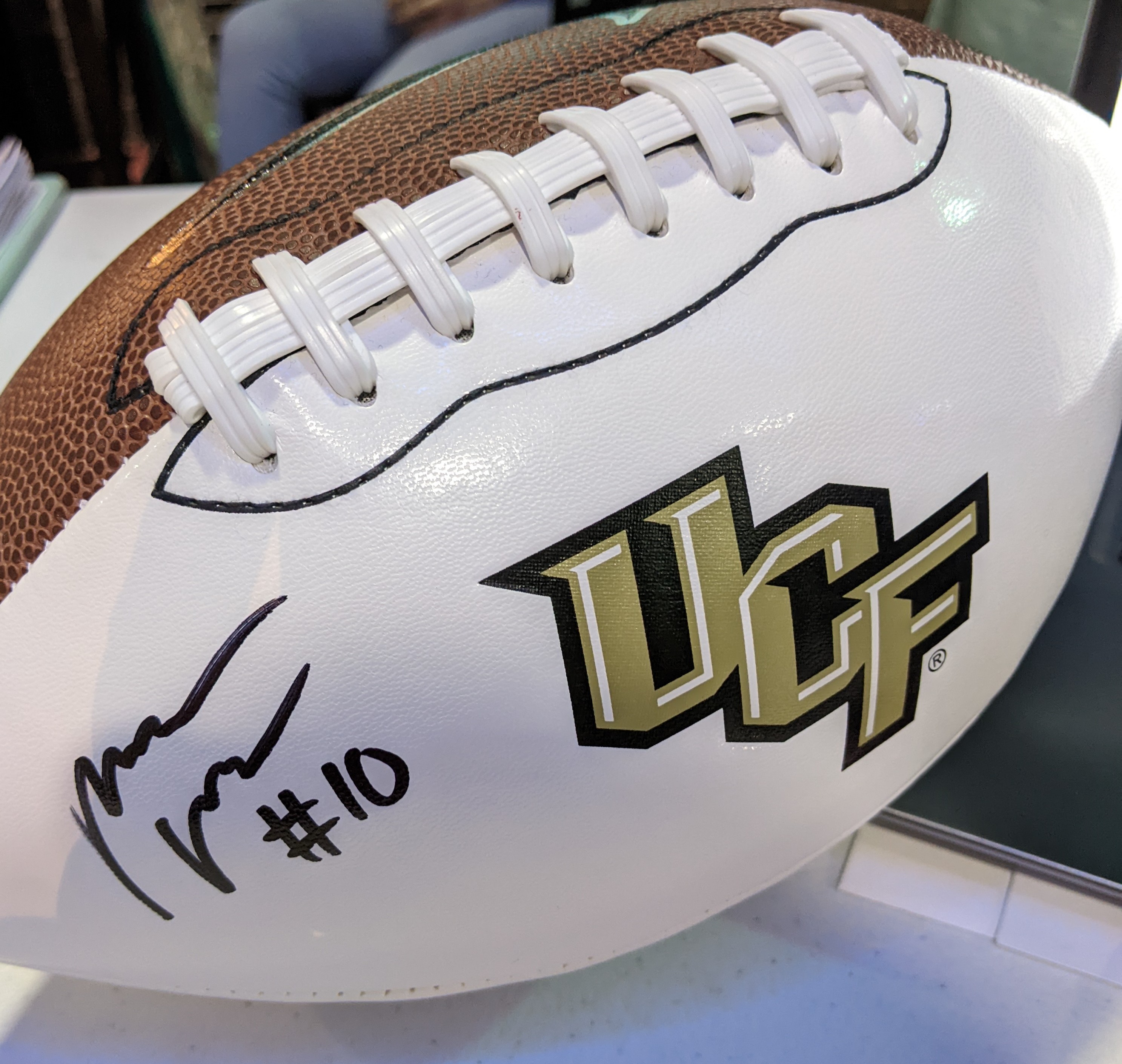 Makenzie Milton Signed UCF Football