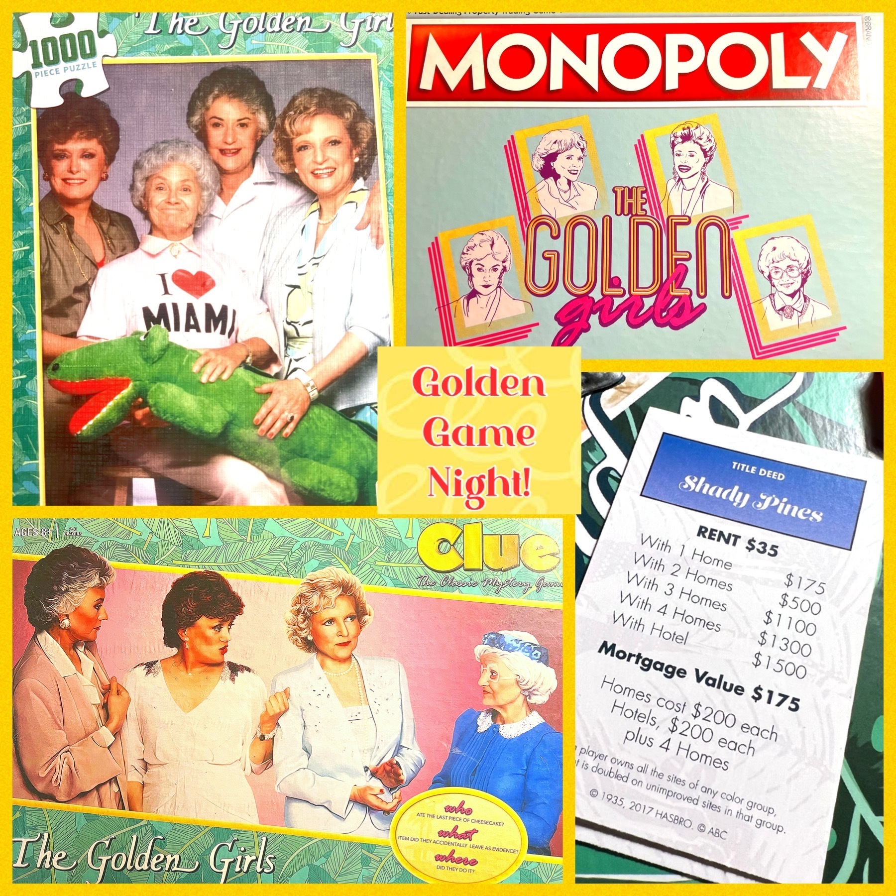 Golden Girls Game Collection