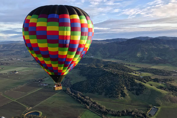 Balloons Above the Valley Balloon Ride