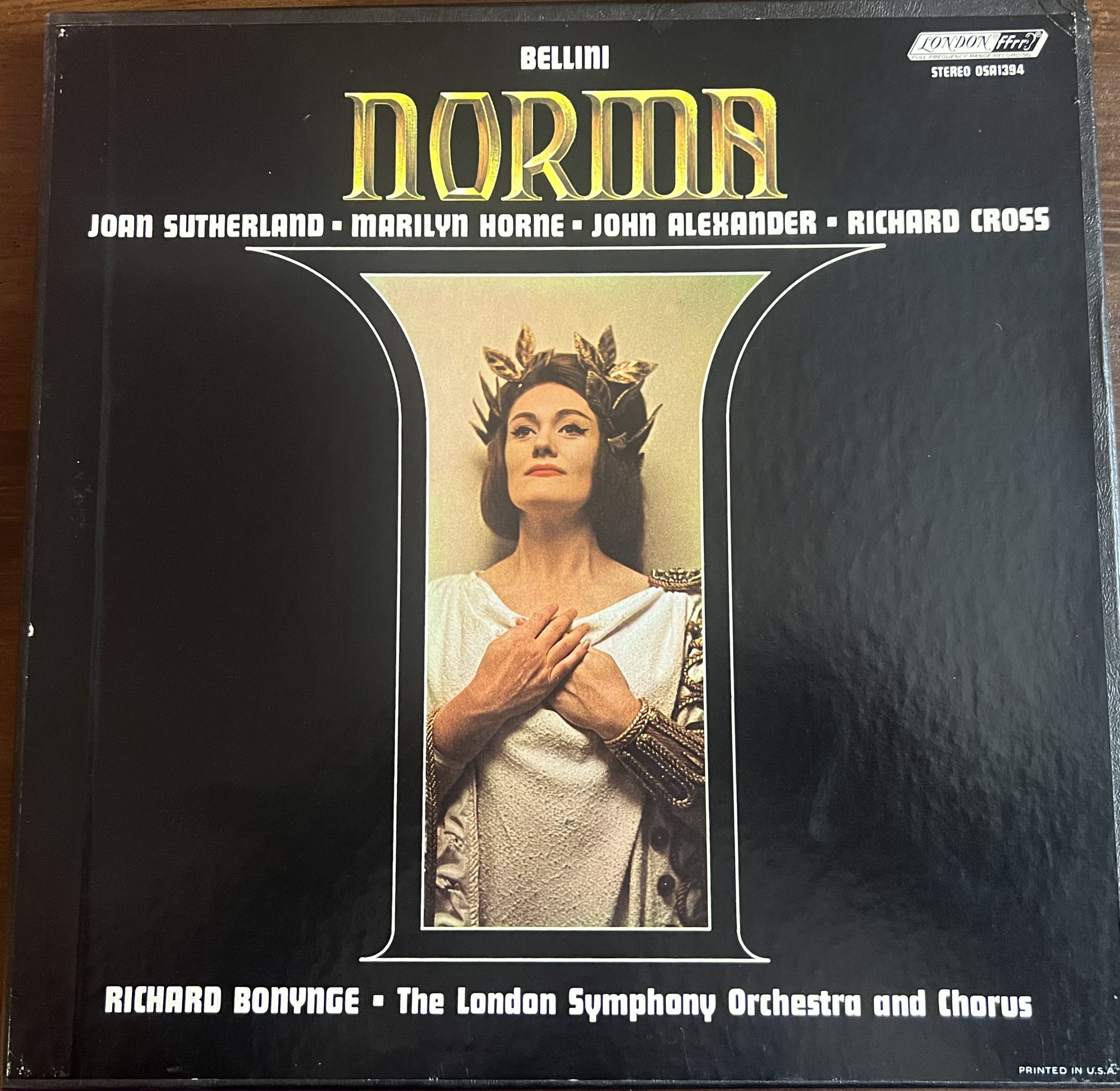 Autographed "Norma" Opera Album