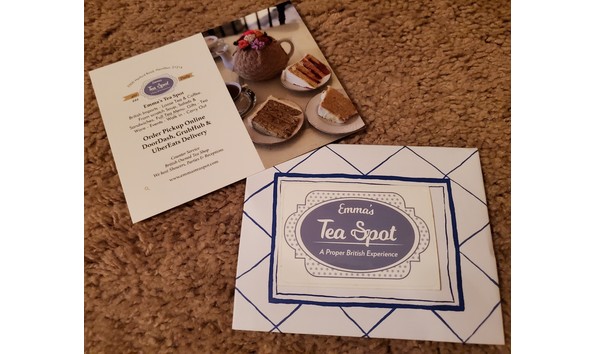 Emma's Tea Spot Gift Certificate