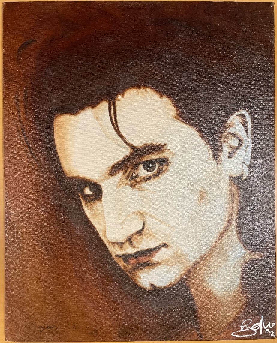 Autographed Portrait of Bono of U2
