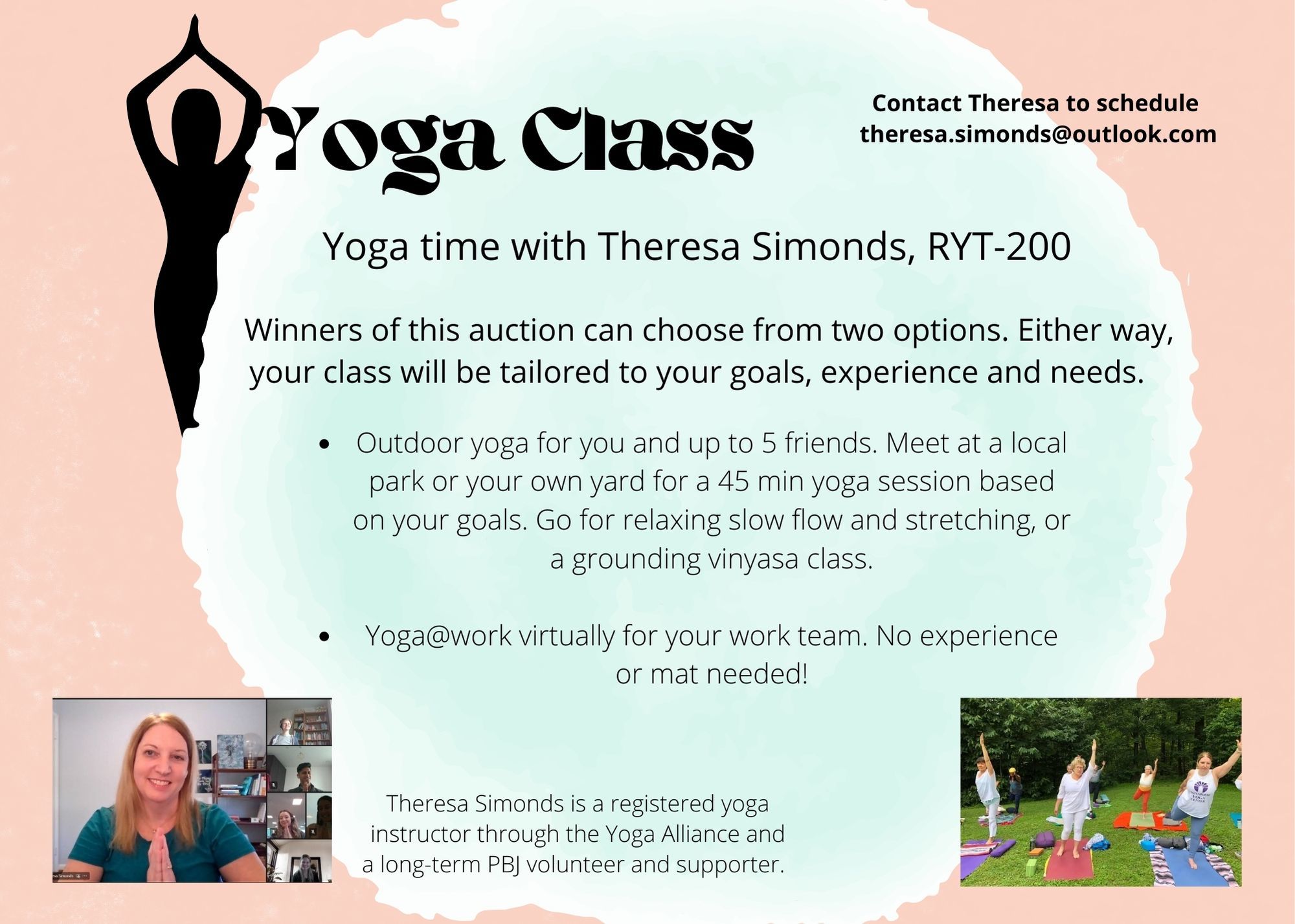 Tailored Yoga Session and Kitty Yoga Mat