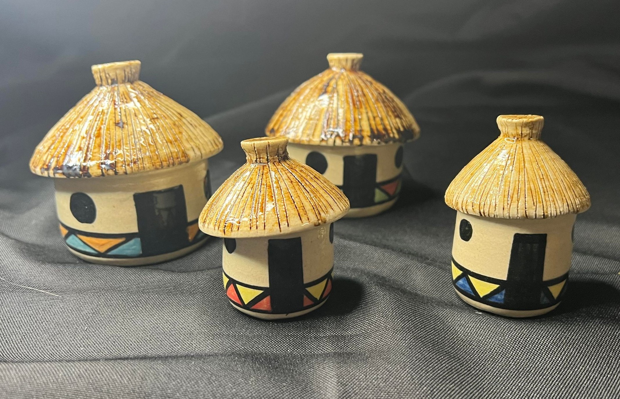 Assorted Ceramic Dedza Huts
