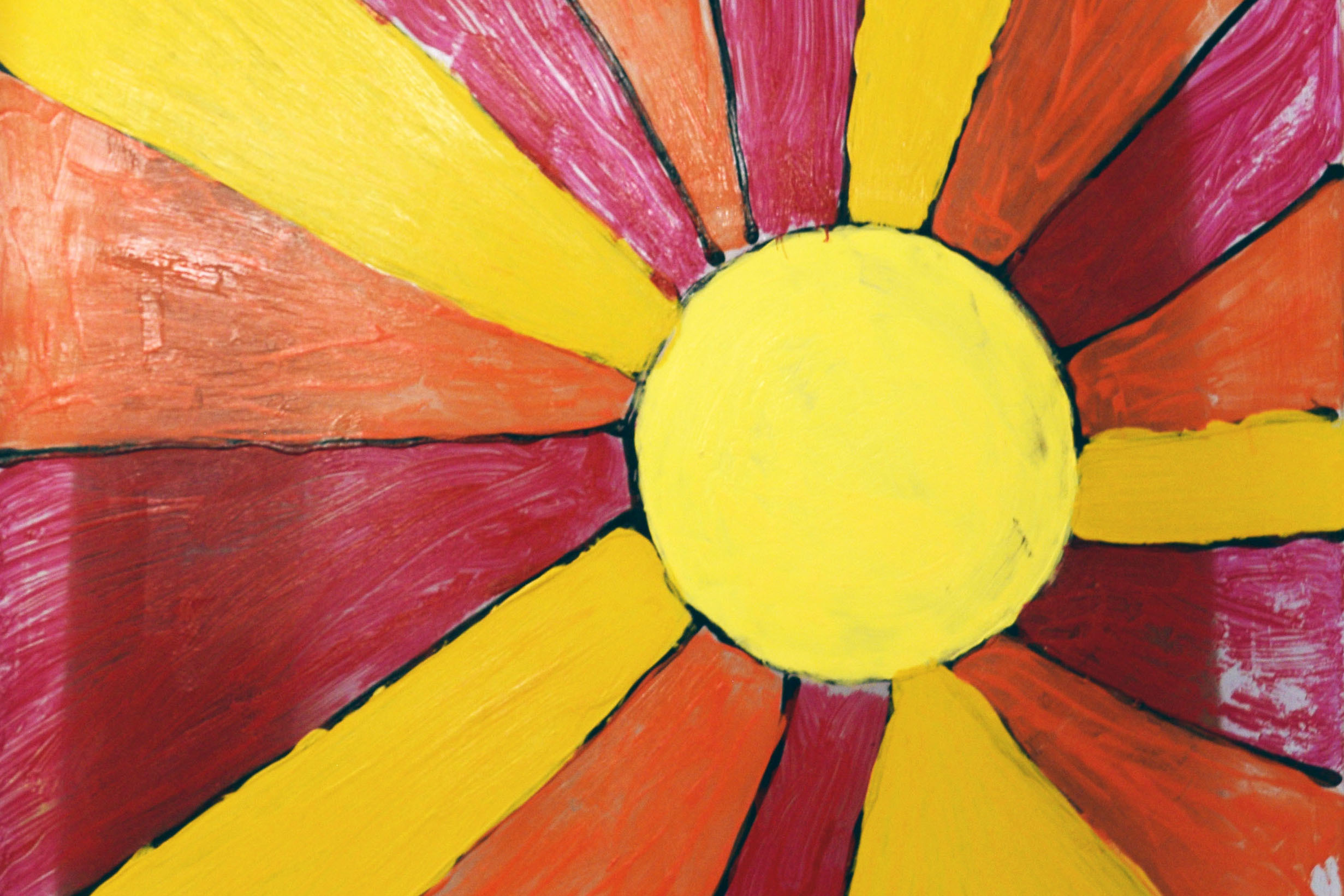 Grade 7 - Stained Glass Artwork Class Project