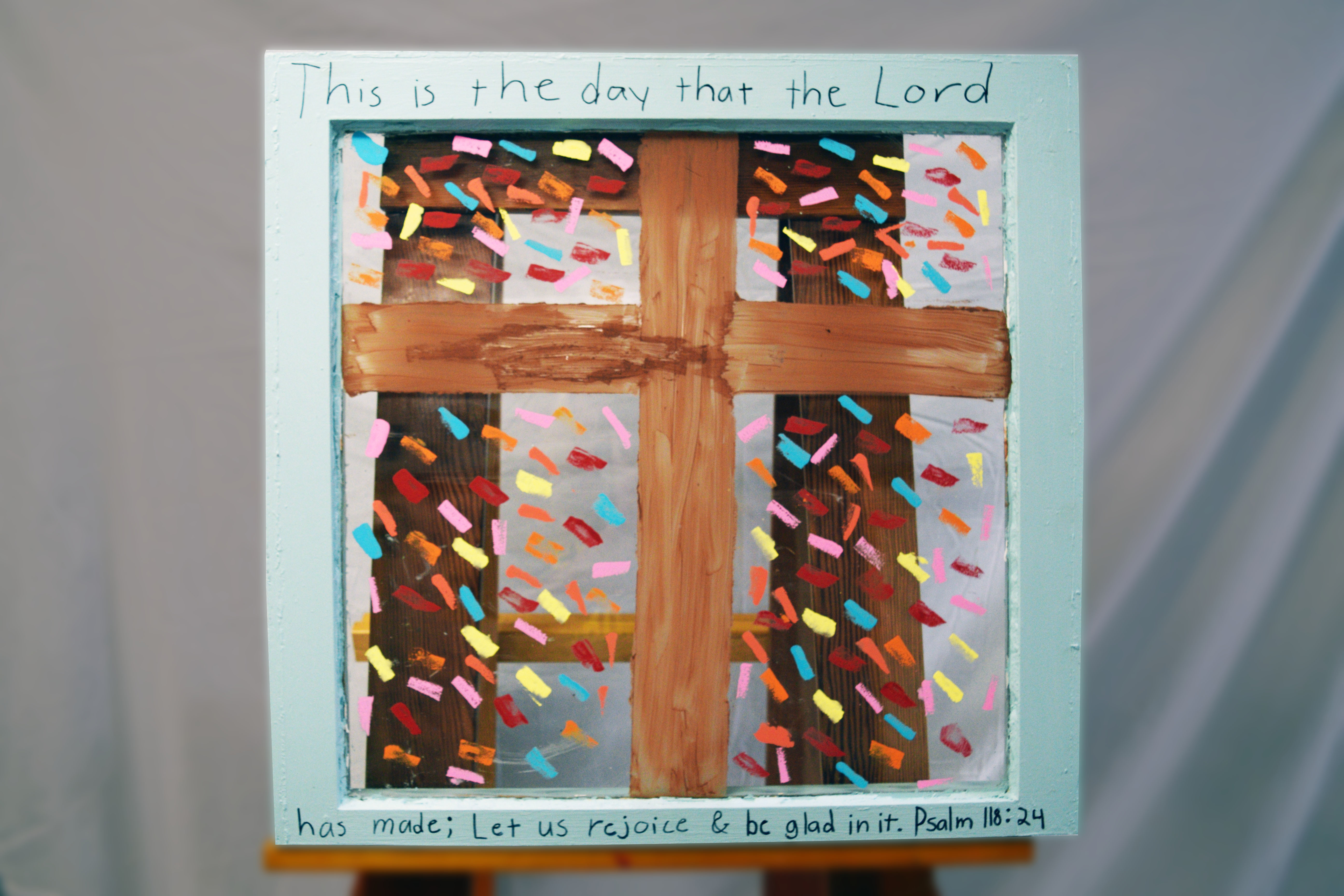 Grade 8 - Stained Glass Artwork Class Project