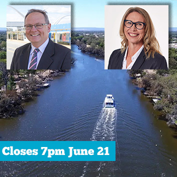 Murray River Cruise with David Templeman MLA & Lisa Munday MLA