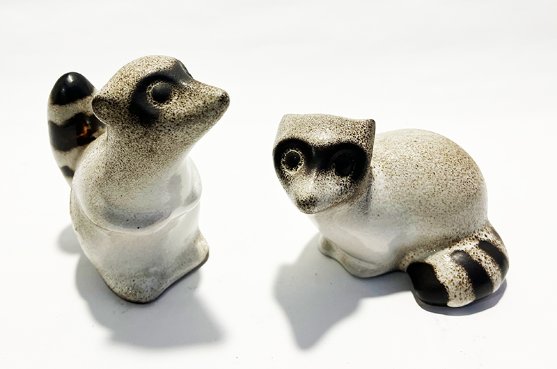 Howard Pierce - Pair of Inquisitive Racoons