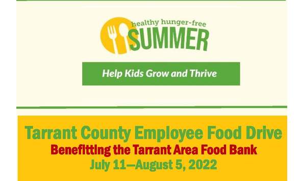 2022 Summer Food Drive