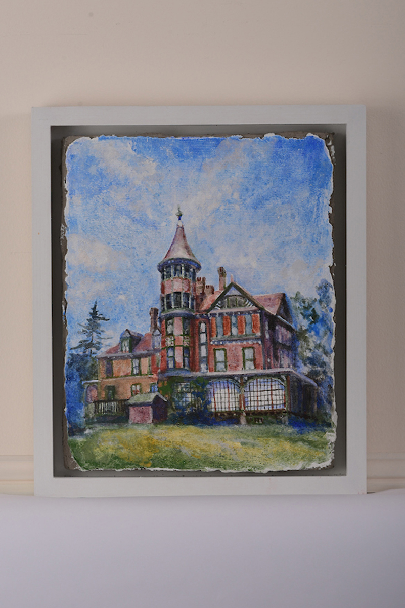 Maryna Bilak Fresco of Wilderstein