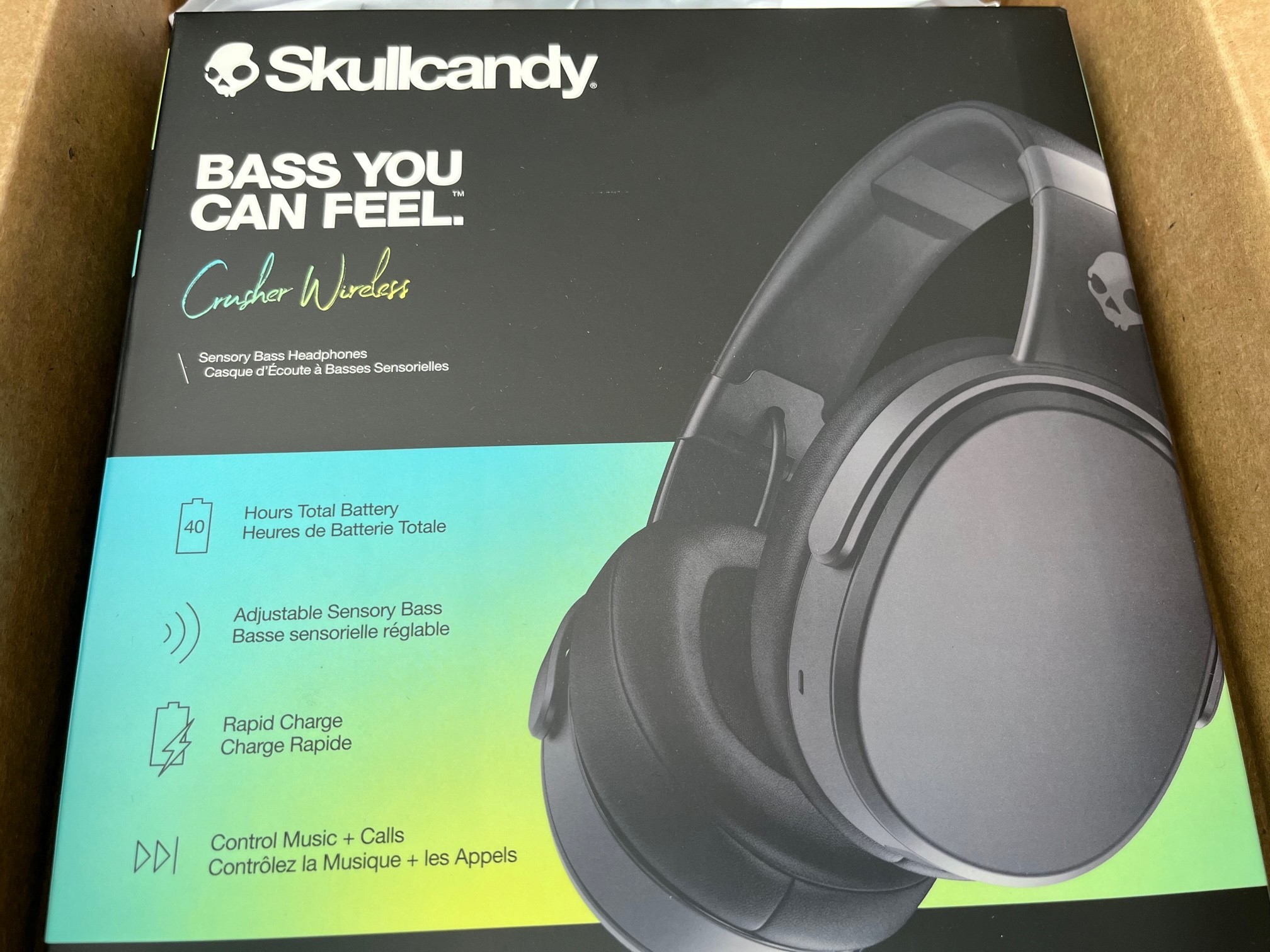 Skullcandy Crusher Wireless Sensory Bass Headphones