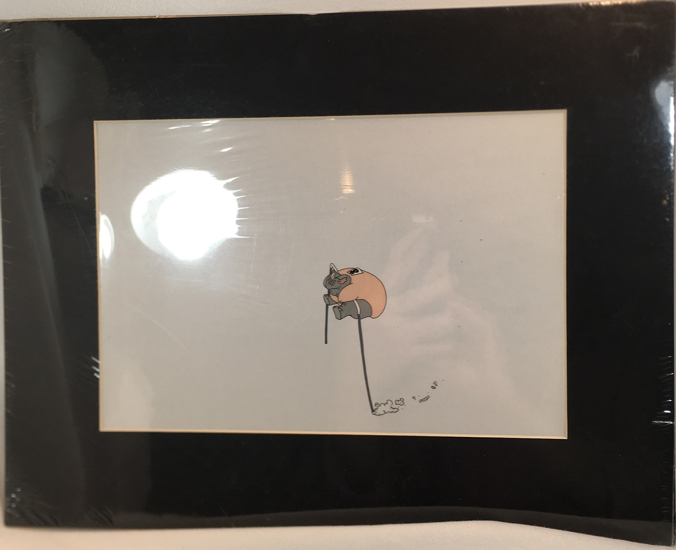 Art: Animalympics Olga Sleponyatova (Elephant) Original Animation Cel