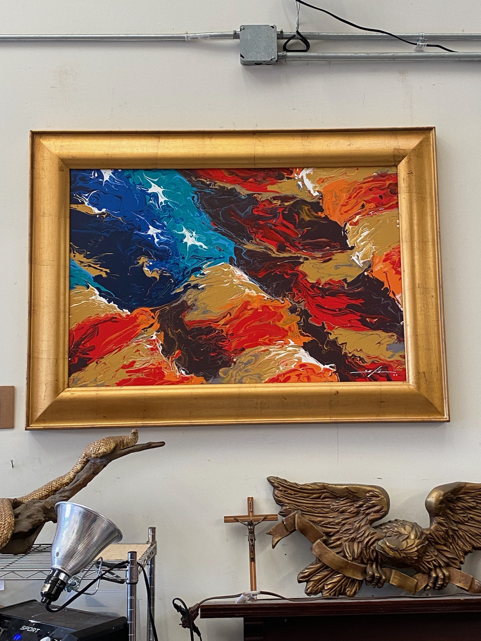 Artist Scott LoBaido 24" x 36" Latex on Canvas