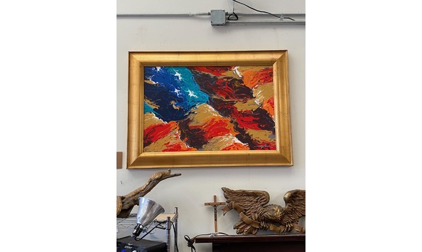 Artist Scott LoBaido 24" x 36" Latex on Canvas