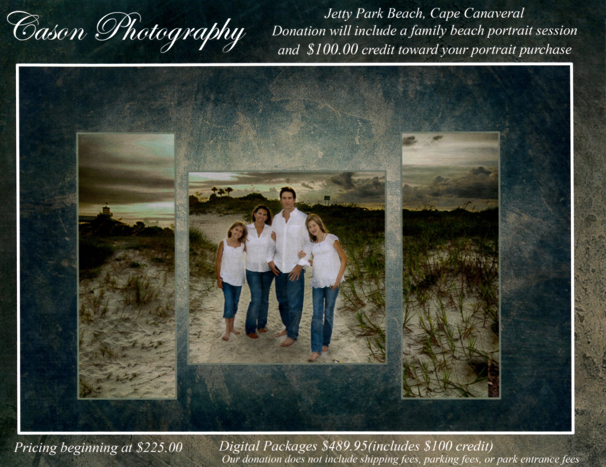 Cason Photography - Family Beach Portrait Session (Cape Canaveral)
