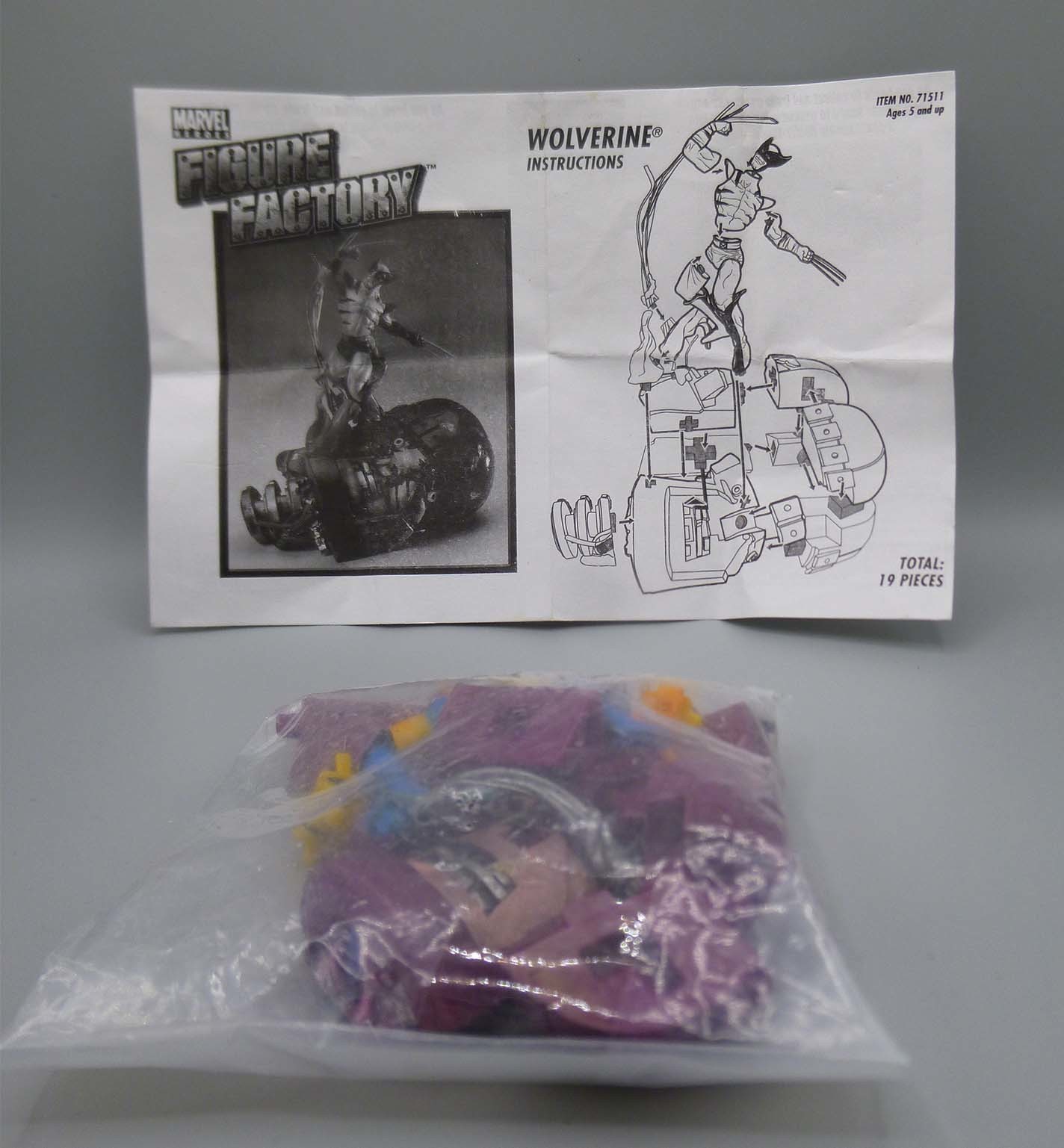 Action Figure Set: 2005 Marvel Heroes Figure Factory - Series 1 X-Men ...