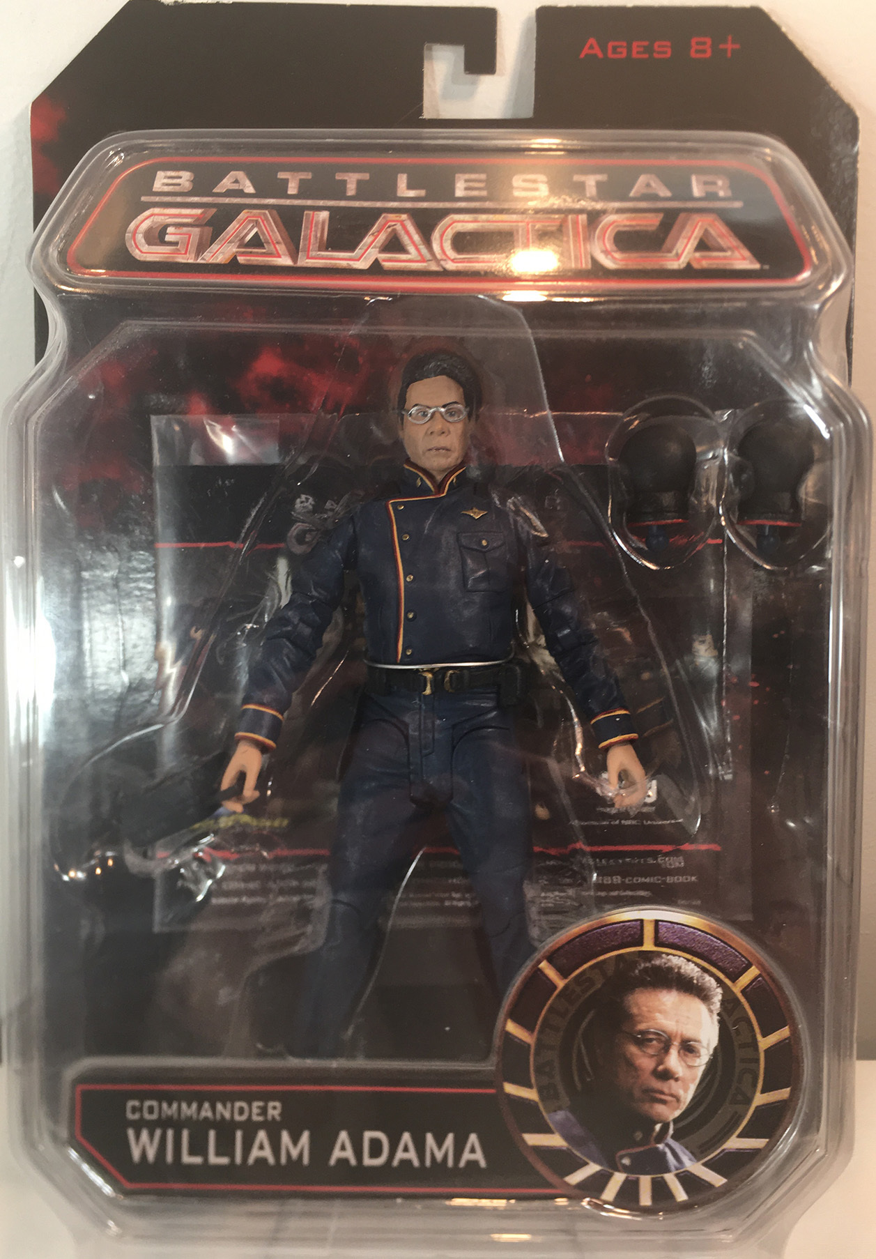 Action Figure: Battlestar Galactica - Commander William Adama