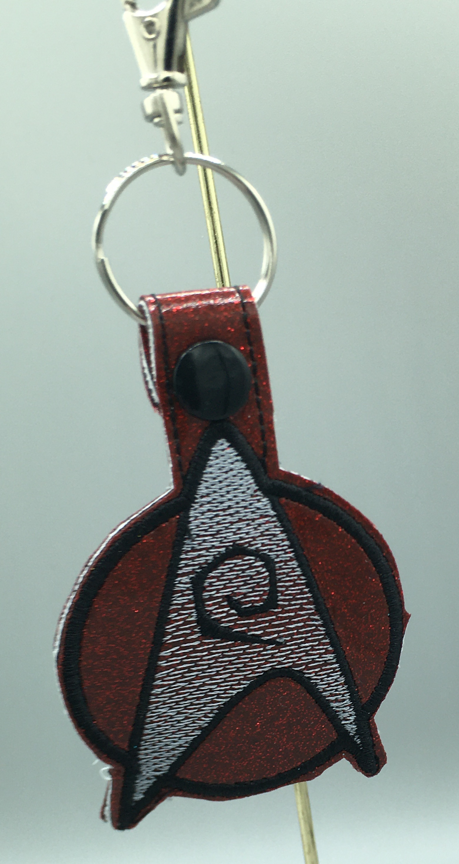 Keychain: Star Ttrek Red Badge - Engineering