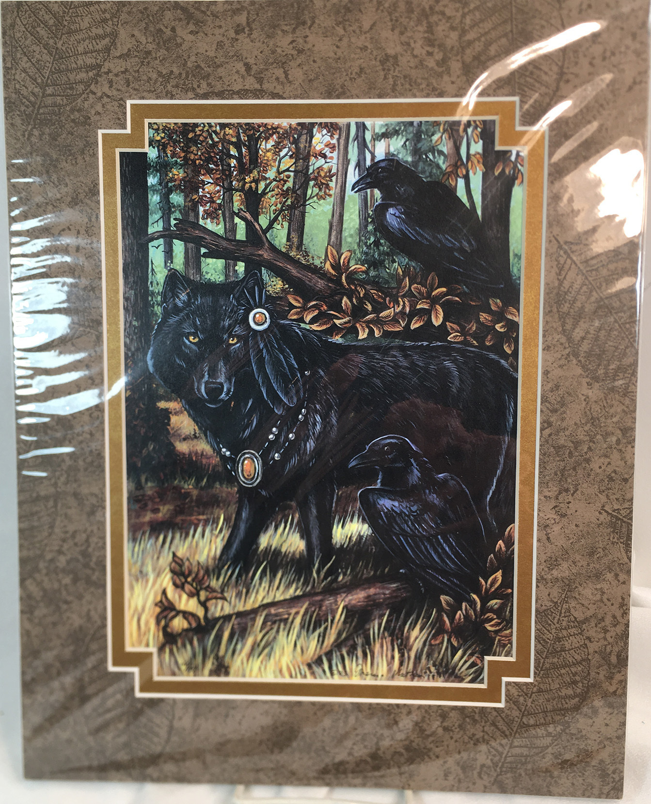 Art: "Lord of Ravens" by Artist Theresa Mather