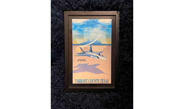 Limited Edition Tarrant County Print - Lockheed Martin Joint Strike Fighter