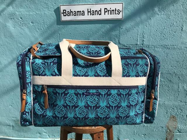 Bahama Hand Prints Danni Duffle Bag