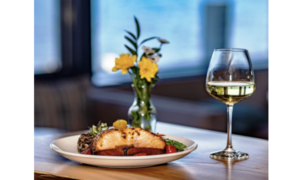 Dining at Bluefin Grille