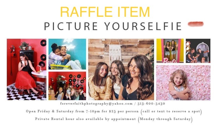Forever Faith Photography Selfie Studio RAFFLE ITEM