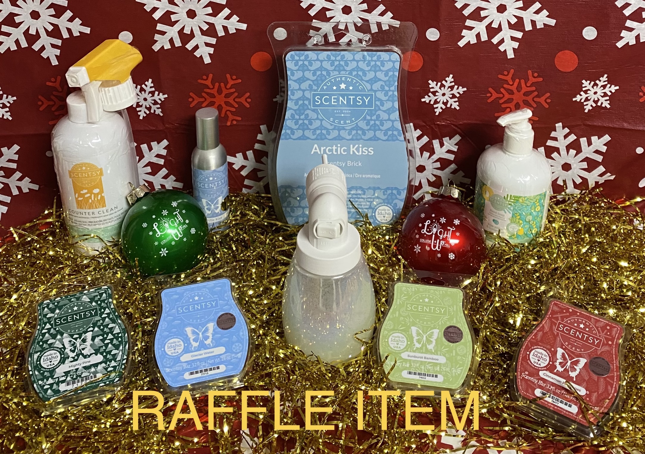 Scentsy Warmer and Multiple Waxes RAFFLE ITEM