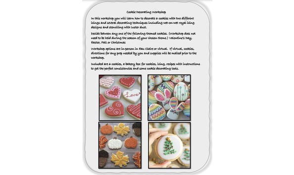 Cookie Decorating Workshop