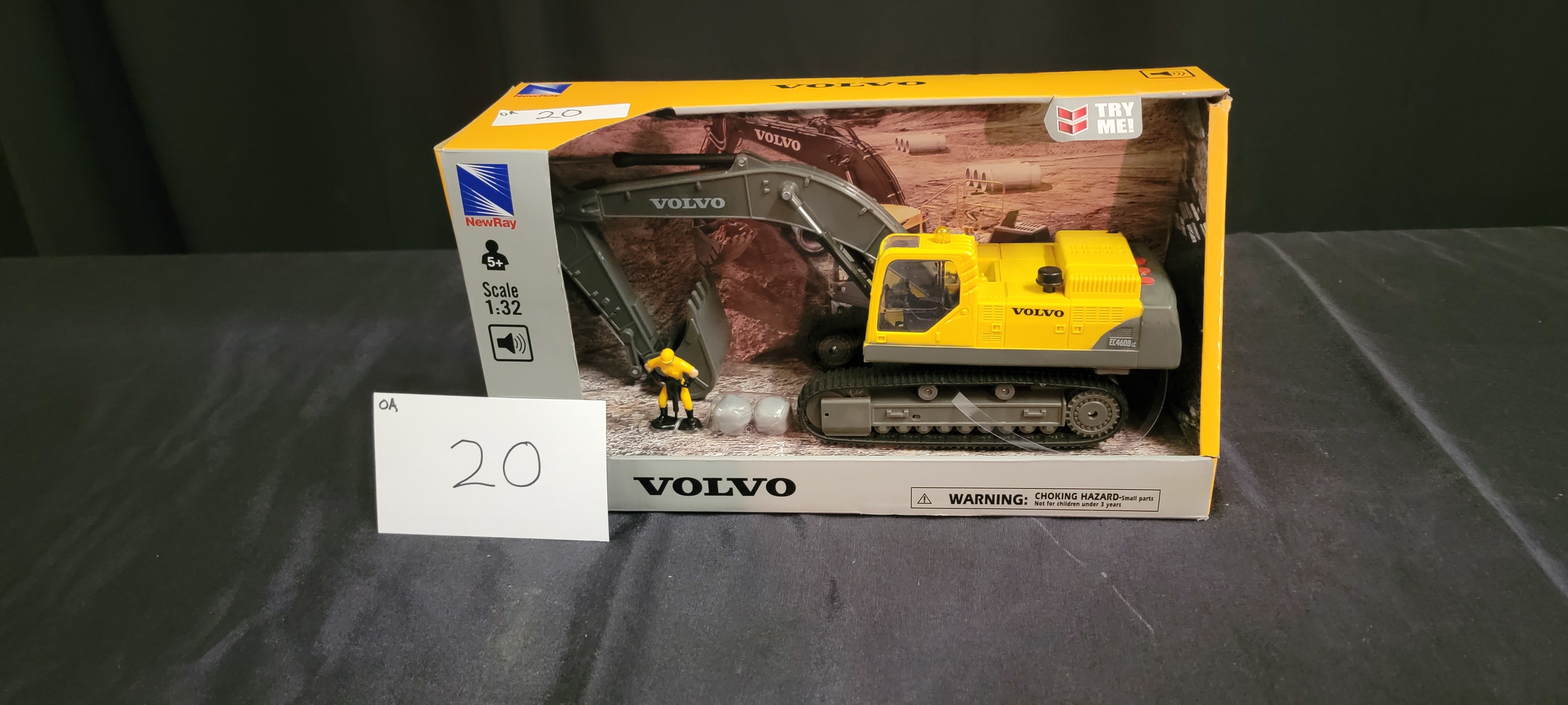Volvo Backhoe Toy