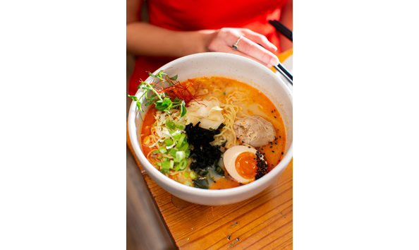 Dinner for 2 Including Starter, Dessert and Drinks from Red Light Ramen ...