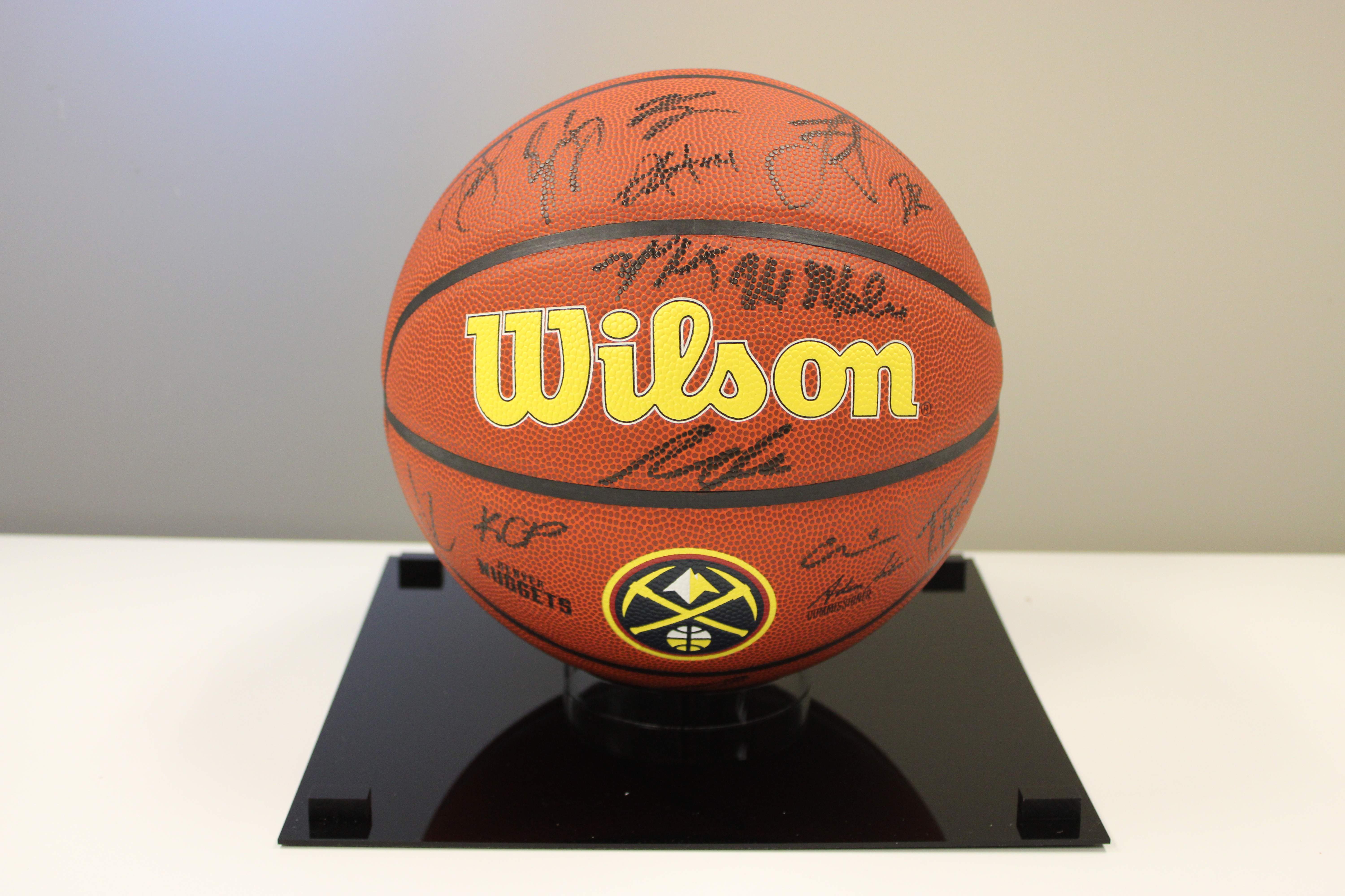 2022-2023 Denver Nuggets Signed Team Ball