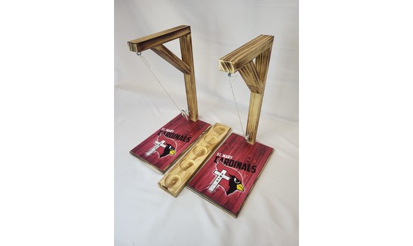 St. Mary Tabletop Hook & Ring Game