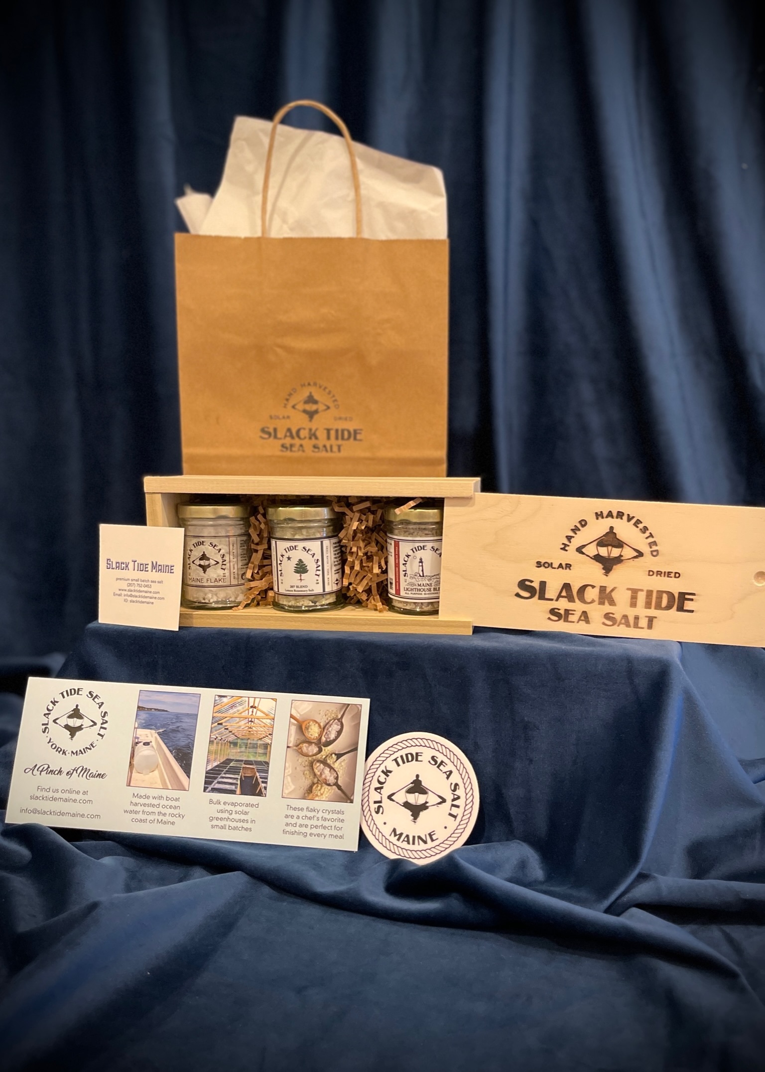 Sea Salt Sampler from Slack Tide (3 - 1.5 oz jars)