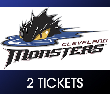 (2) Cleveland Monsters Tickets! - RAFFLE