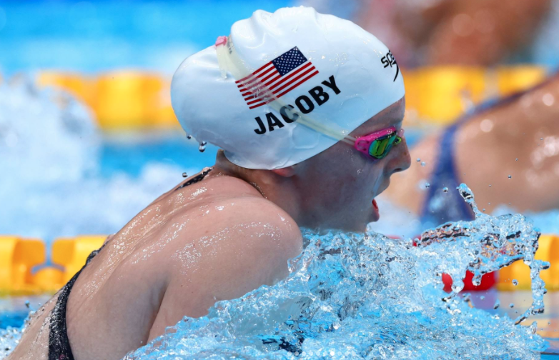 Lydia Jacoby at the Sitka Performing Arts Center